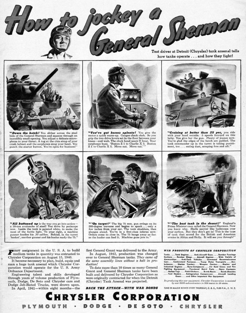 chrysler_general_sherman_1943 - Military classic vehicles