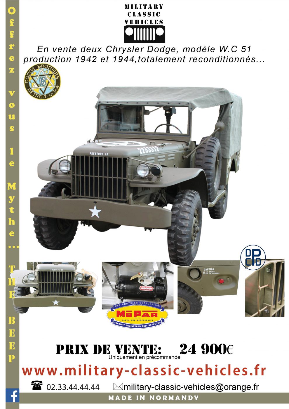 Pub dodge precom - Military classic vehicles