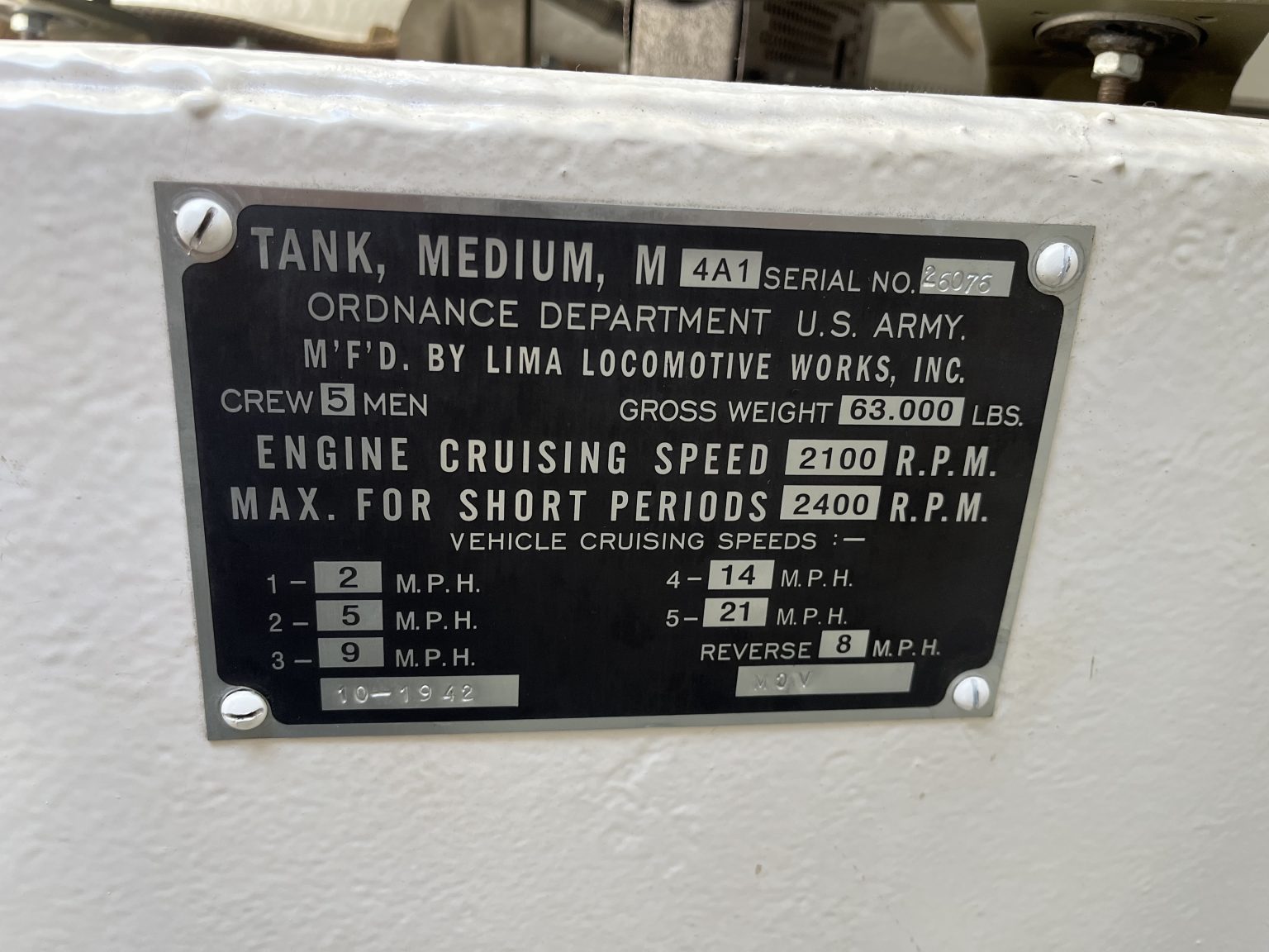 M4 A1 Sherman -The Wheatcroft Collection - Military classic vehicles