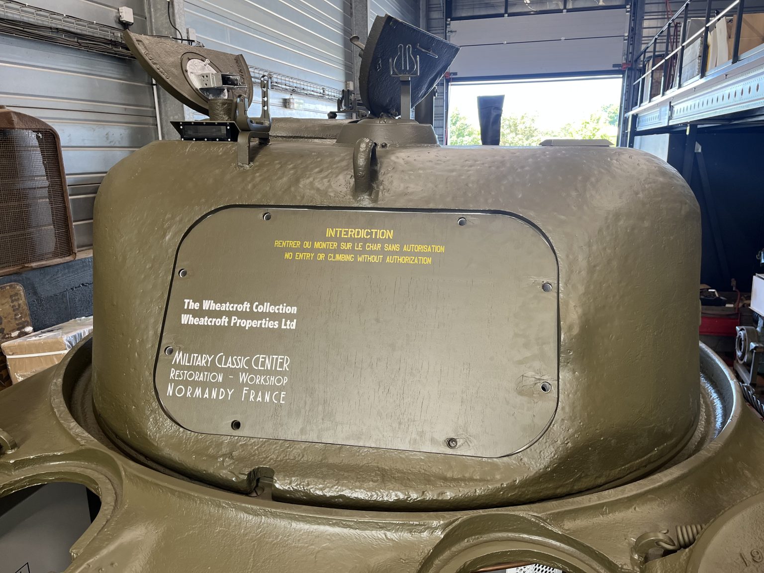 M4 A1 Sherman -The Wheatcroft Collection - Military classic vehicles