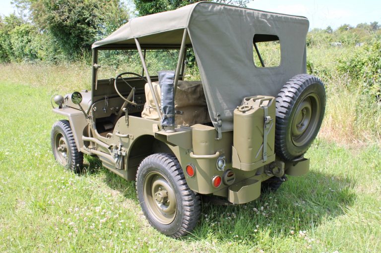 Jeep Willys MB-1944 - Military classic vehicles
