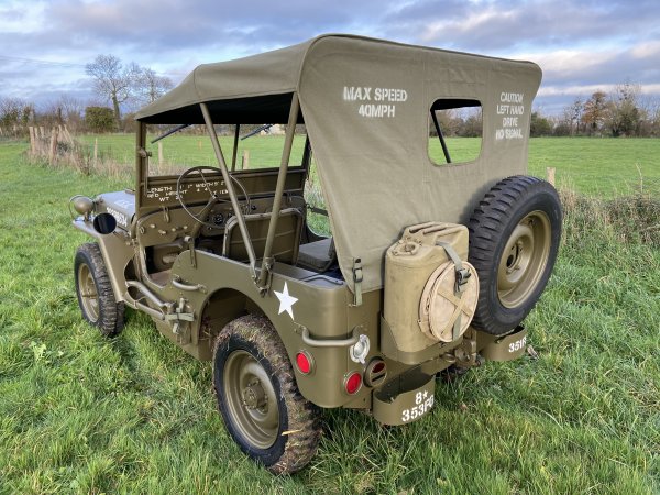 Jeep Ford GPW - Military classic vehicles