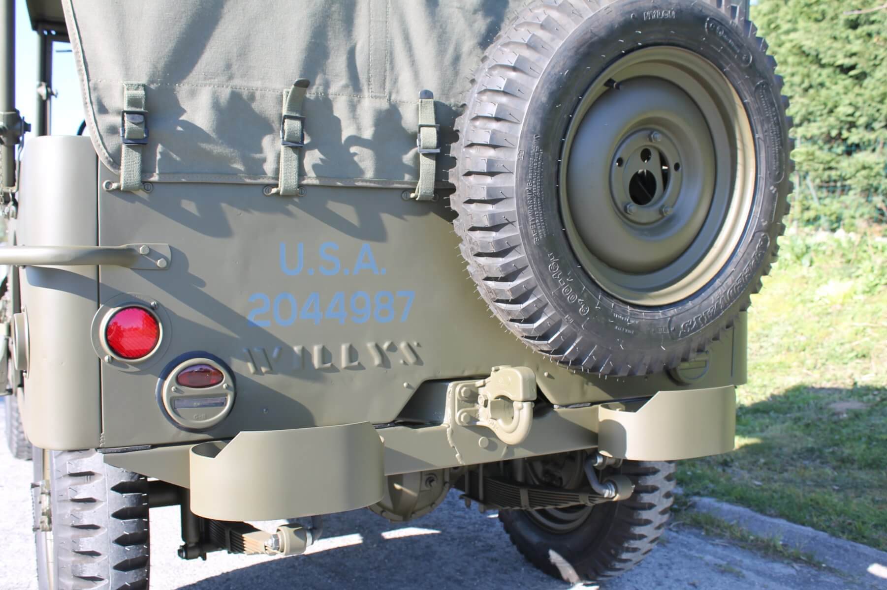 Jeep Willys MB early - Military classic vehicles