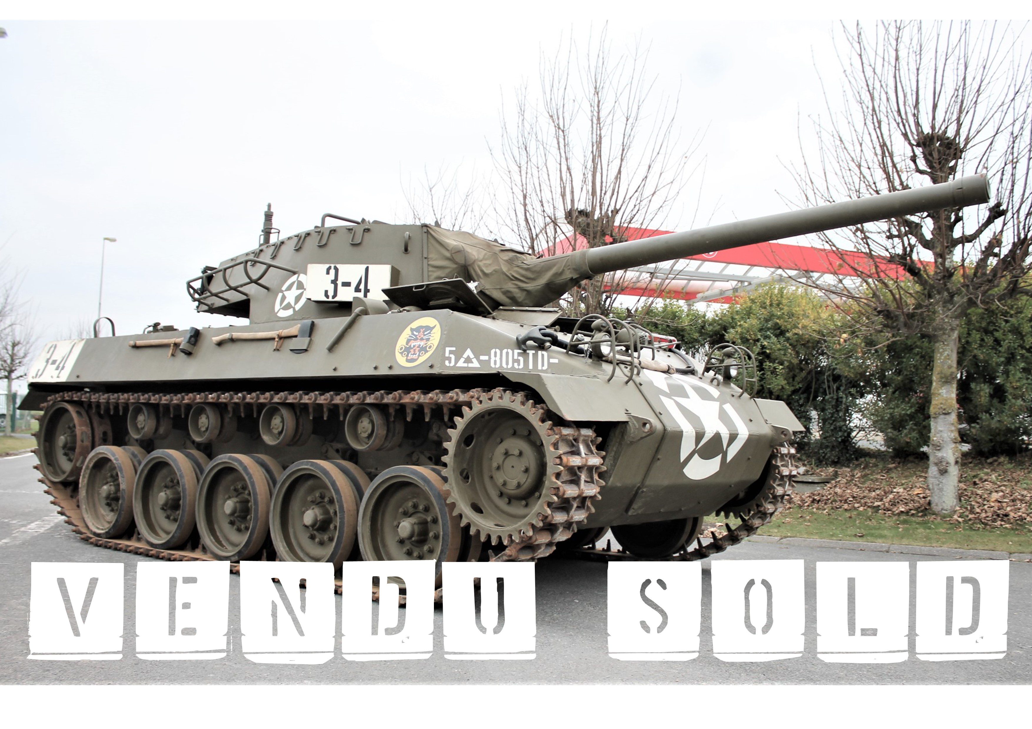 M18 VENDU - Military classic vehicles
