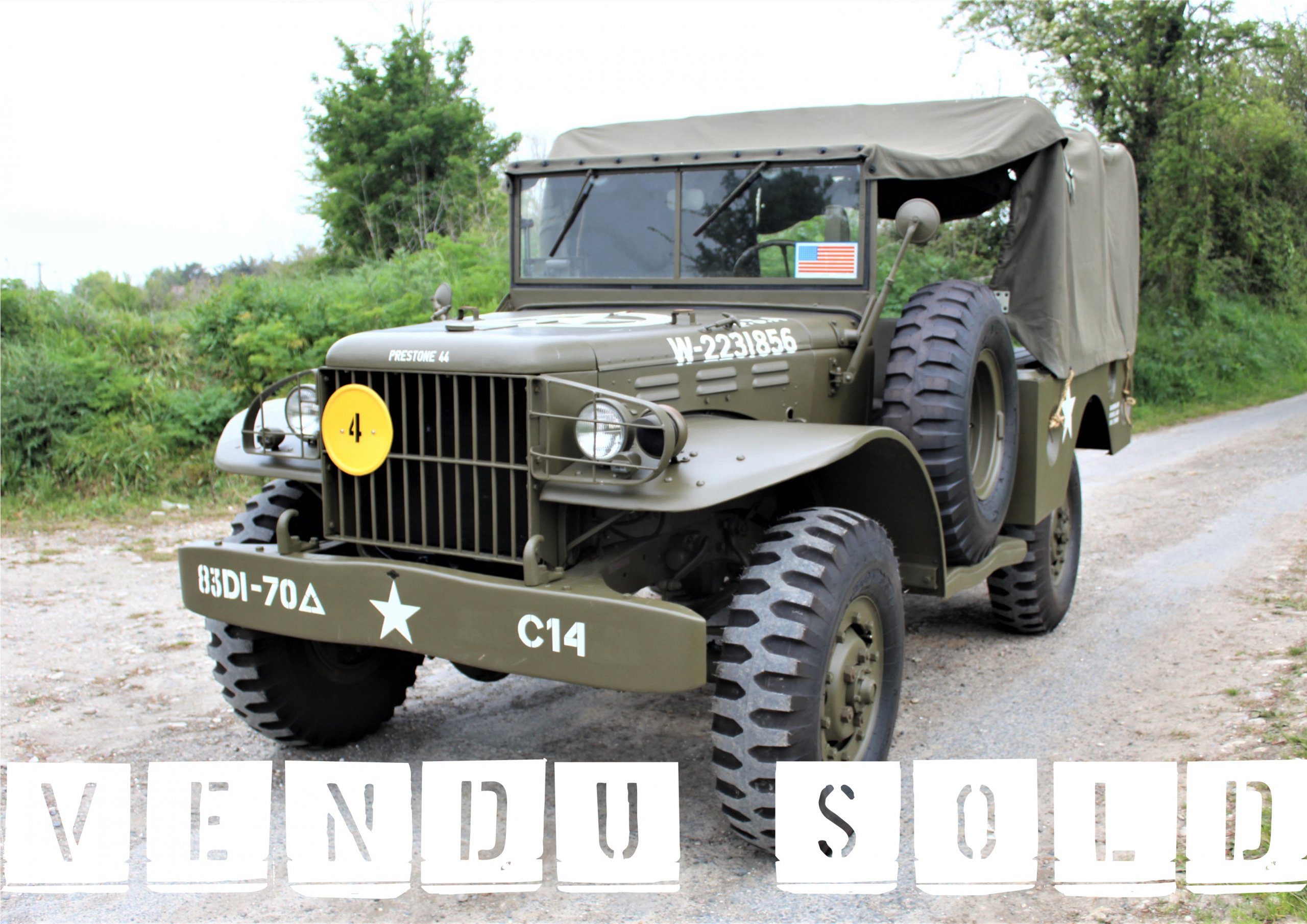 Dodge WC51- Vendu - Military classic vehicles