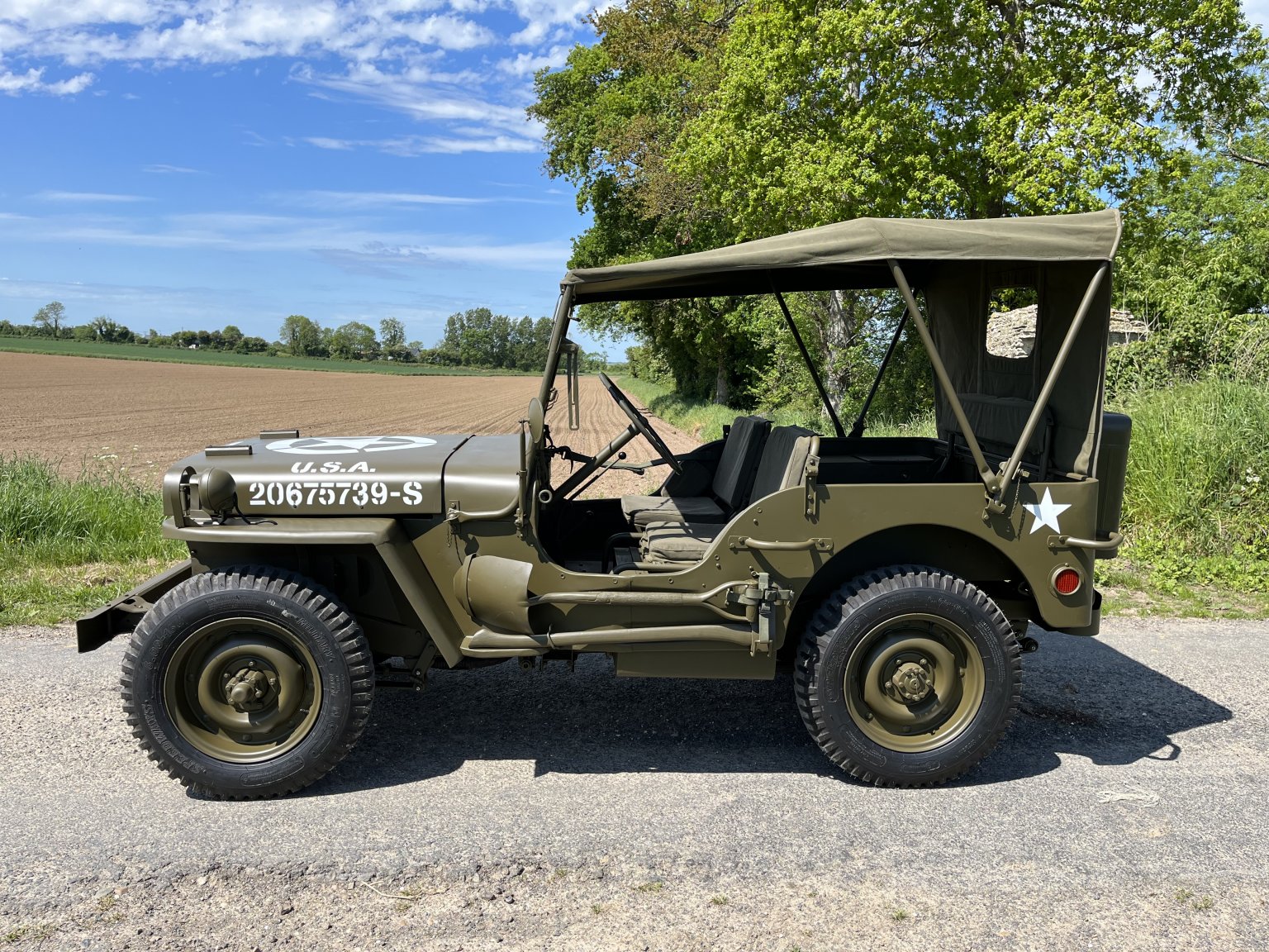 Jeep Willys MB - Juin 1944 - Military classic vehicles