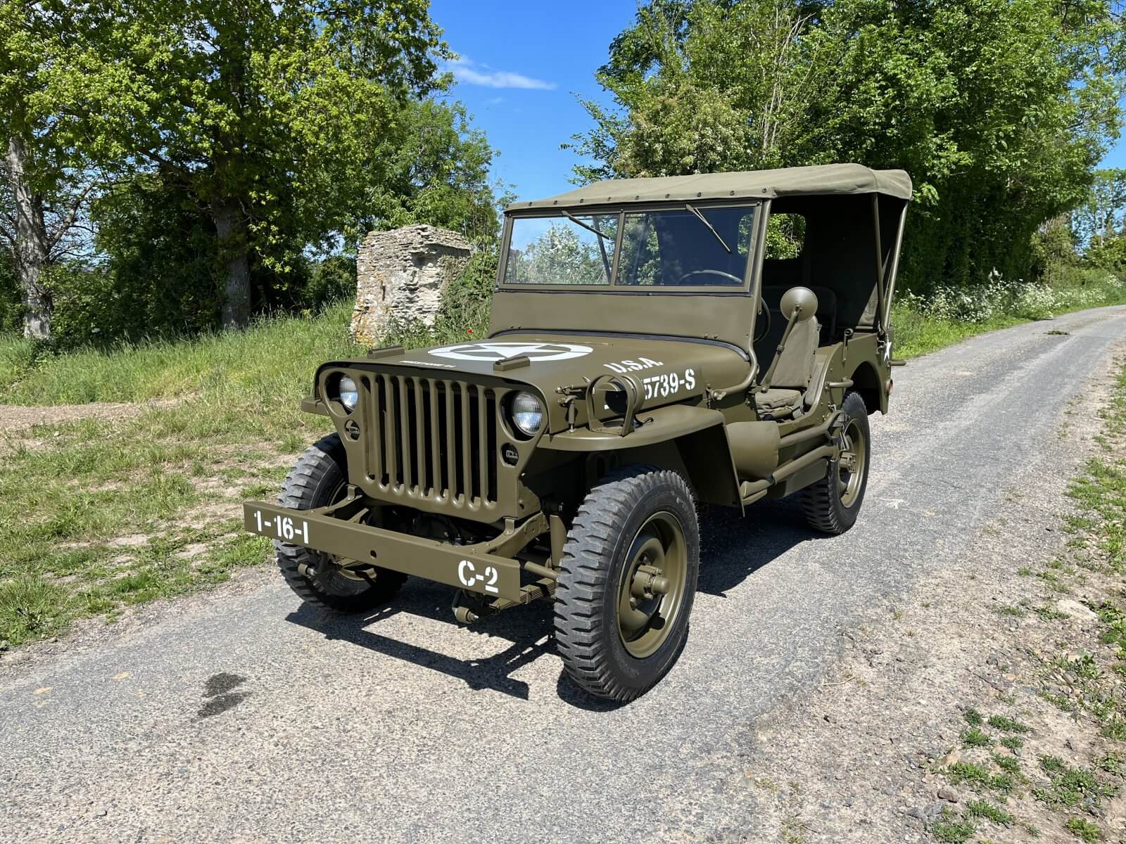 Jeep Willys MB - June 1944 - Military classic vehicles
