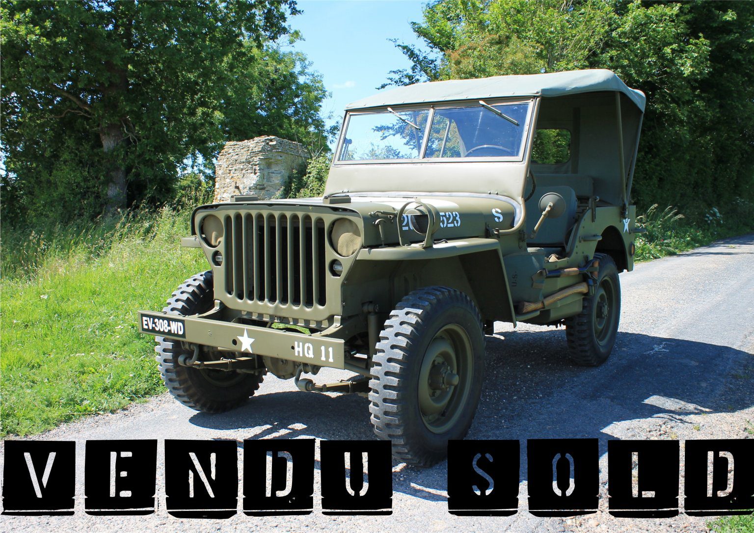 Ford GP Jeep - Sold - Military classic vehicles