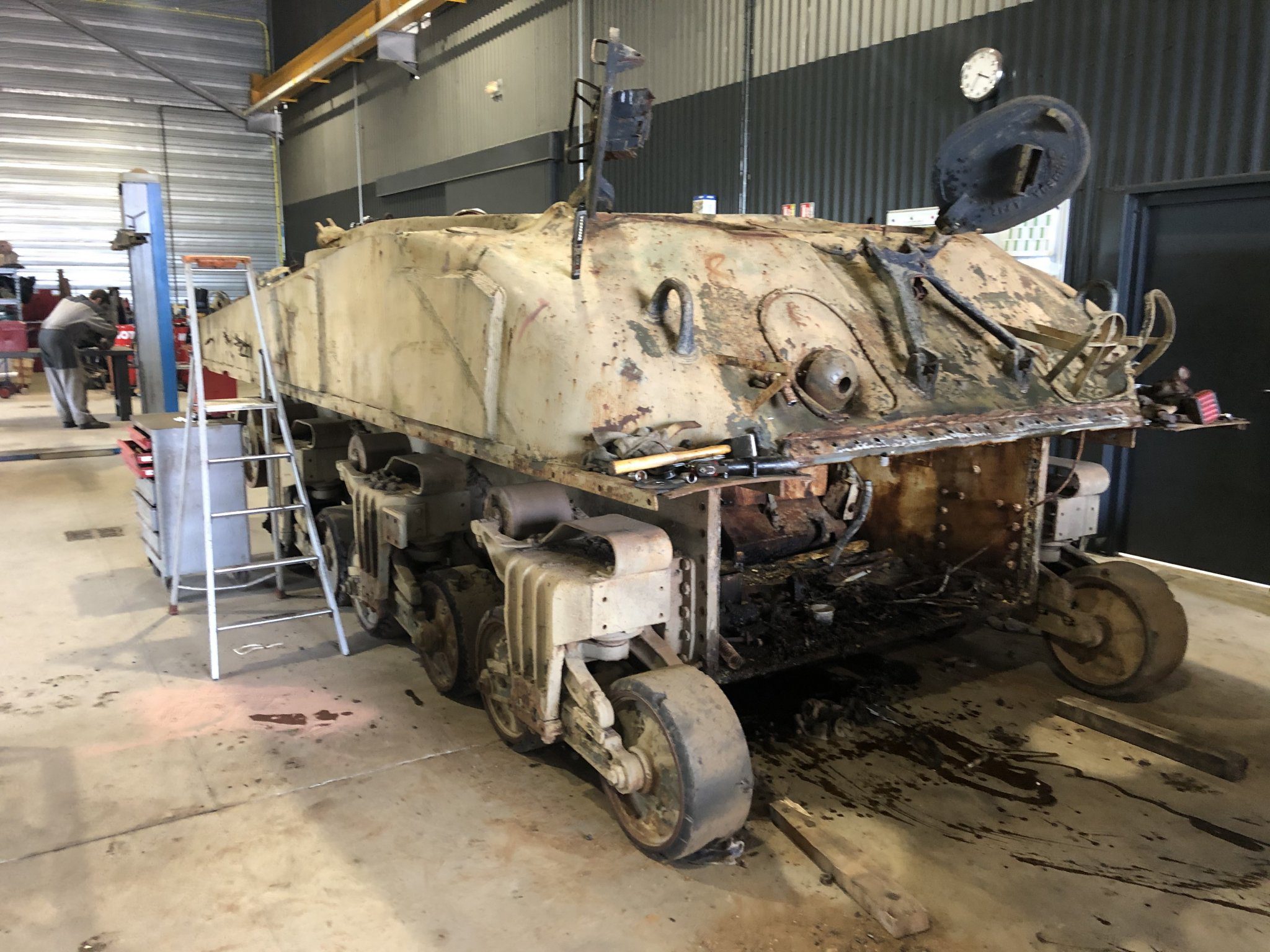 M4 SHERMAN "composite" - The Wheatcroft Collection - Military classic ...