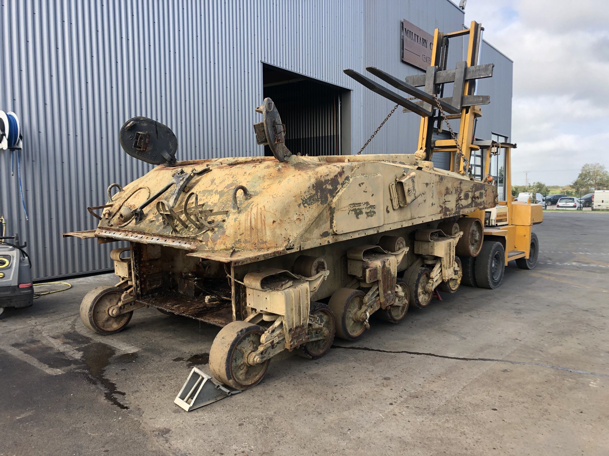 M4 SHERMAN "composite" - The Wheatcroft Collection - Military classic ...