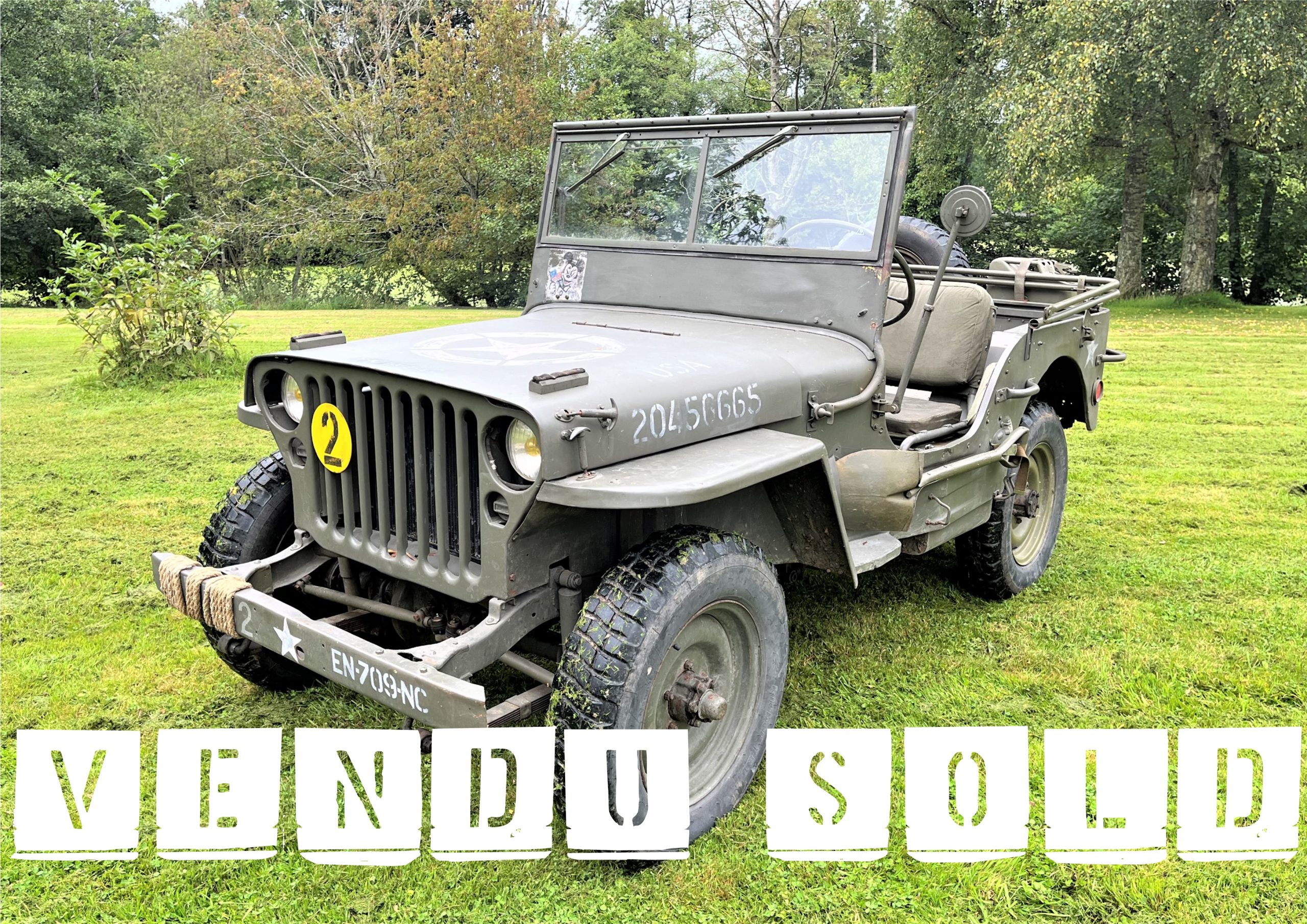 Jeep WILLYS MB - Vendu - Military classic vehicles