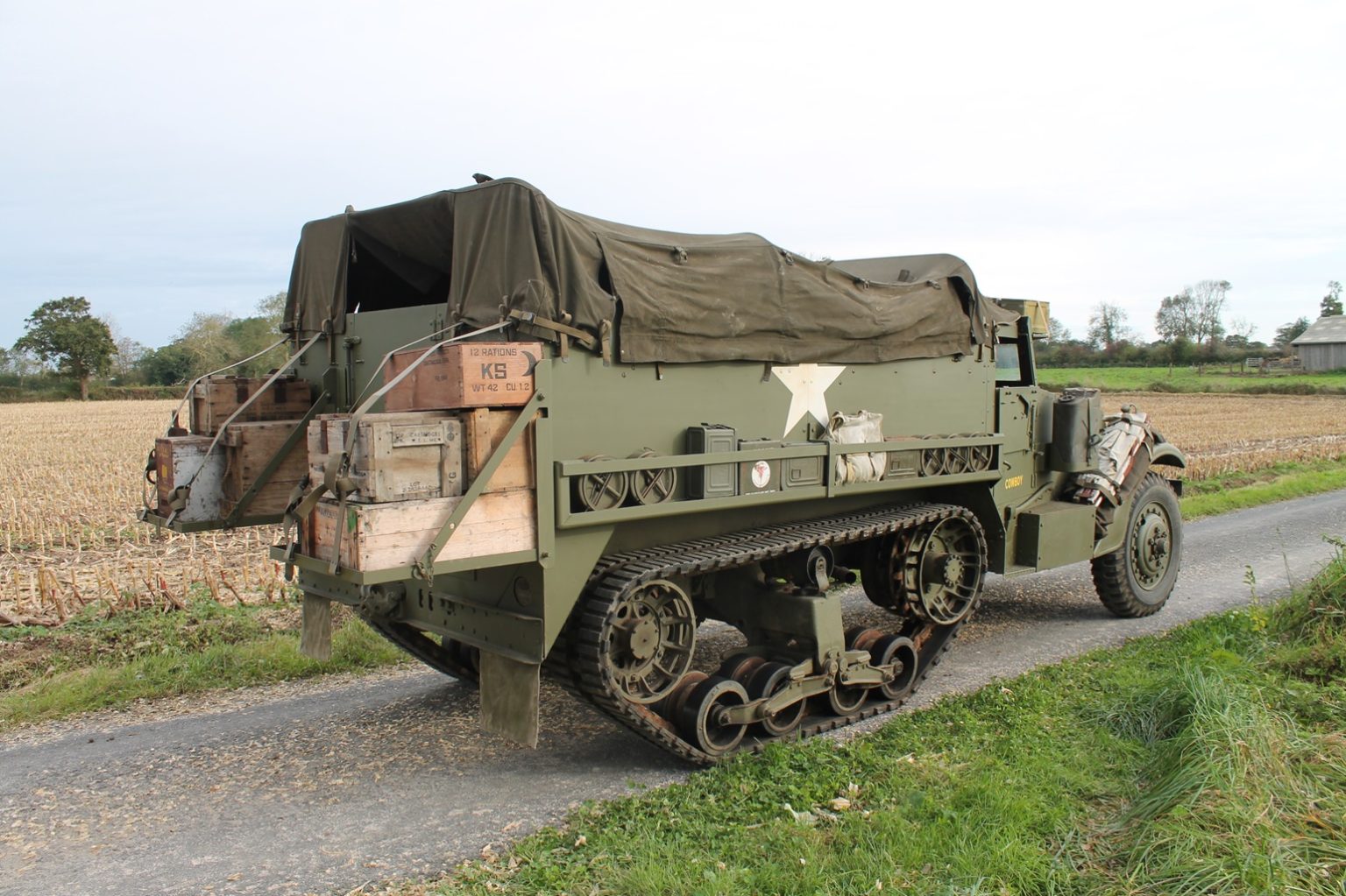 White M3 Half-Track -For sale - Military classic vehicles