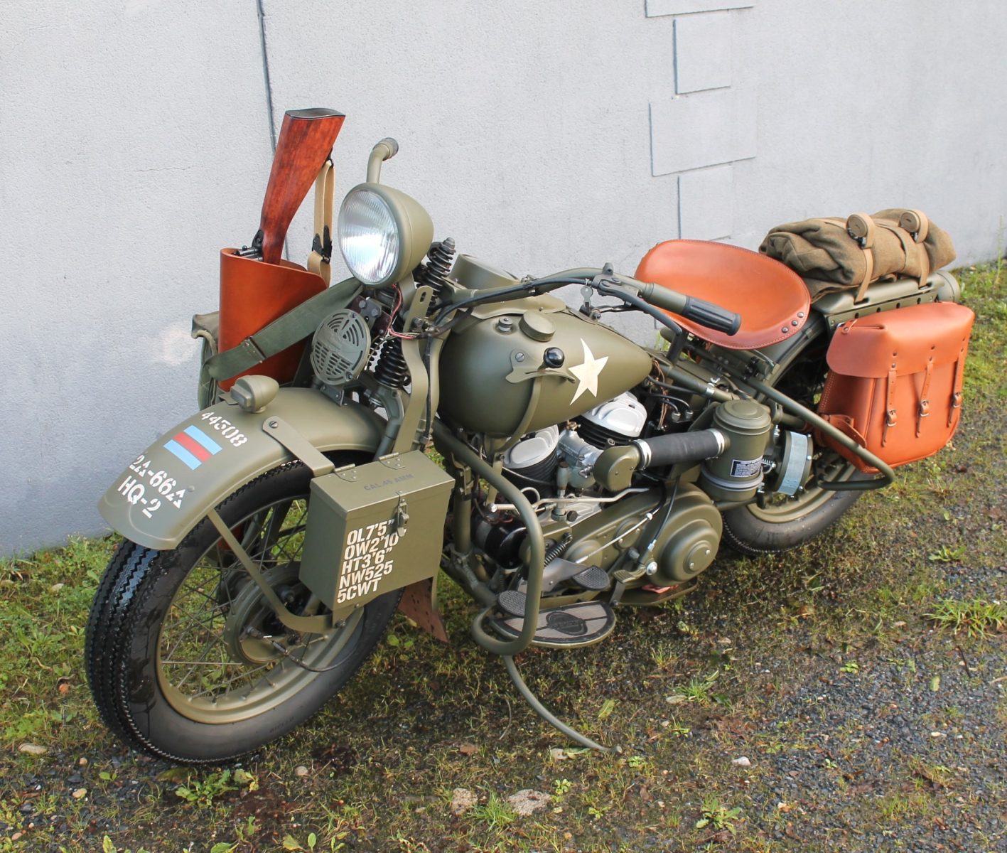 Harley-Davidson WLA 1942 - Vendu - Military classic vehicles