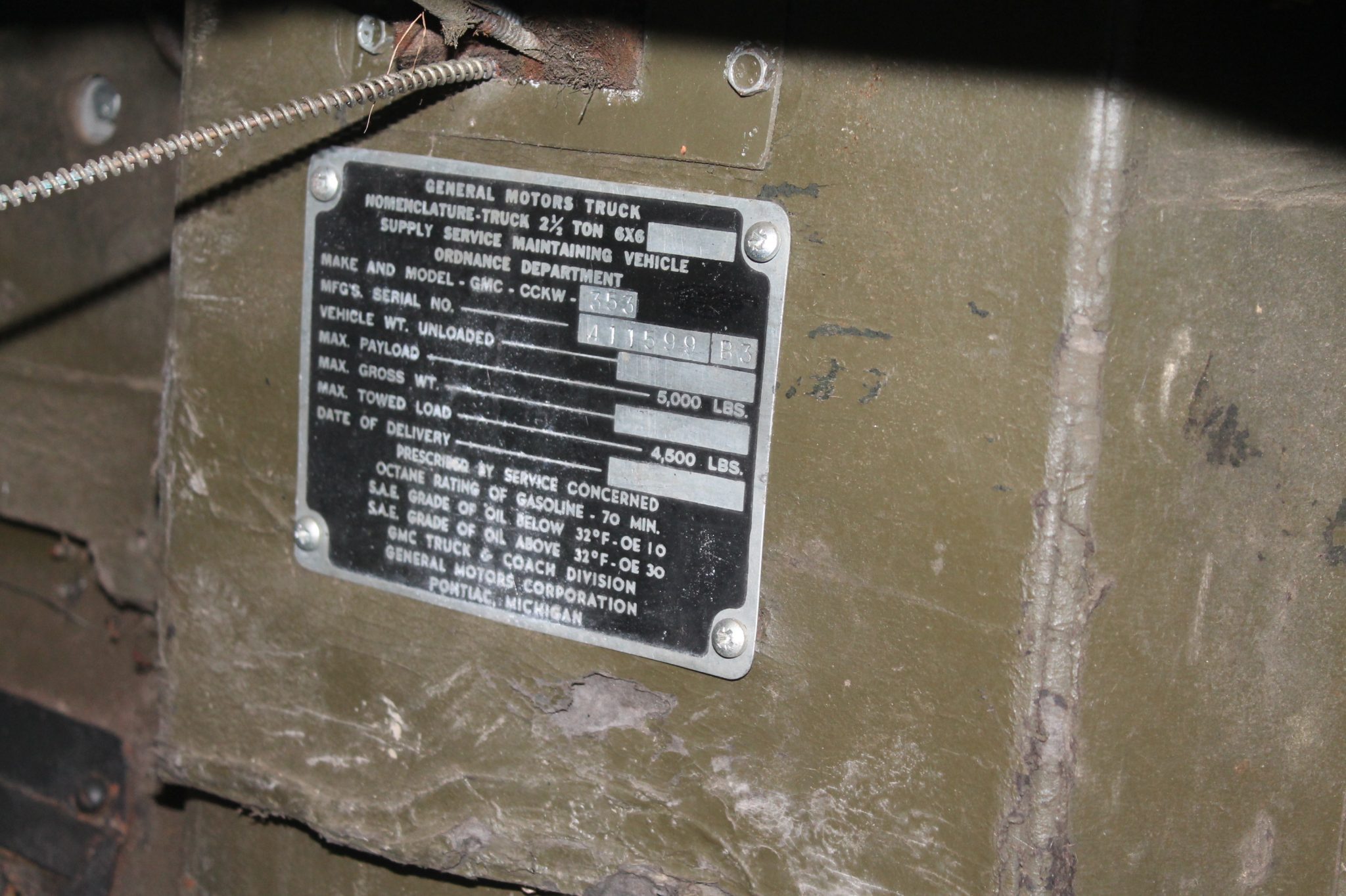 GMC CCKW 353 - Vendu - Military classic vehicles