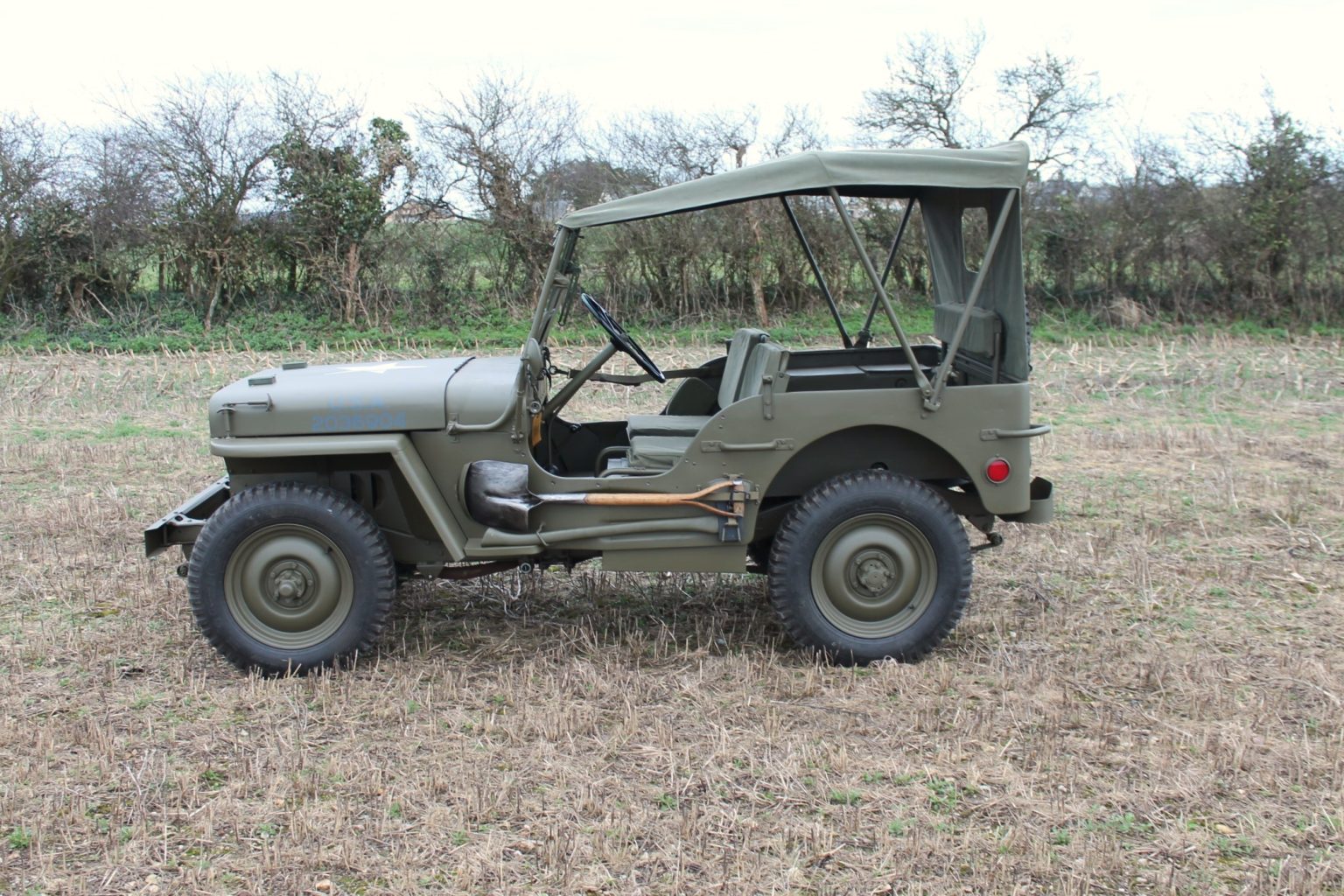 Jeep Willys MB early "slat grill" - Military classic vehicles
