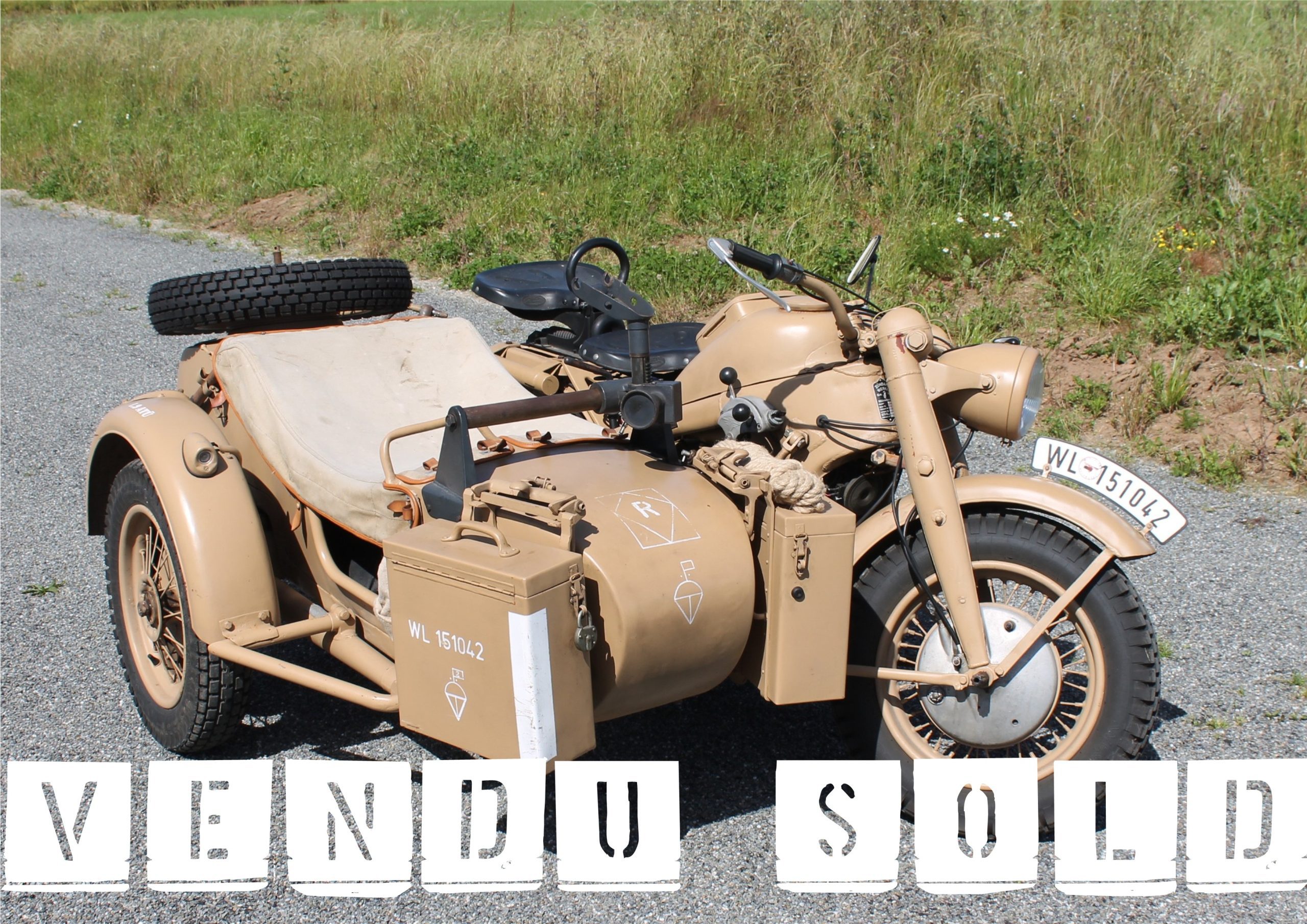 Zundapp KS 750 - Vendu - Military classic vehicles