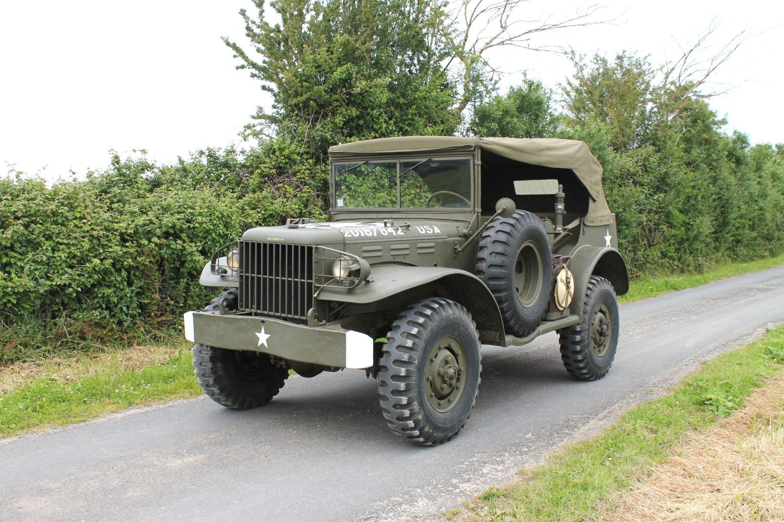 DODGE WC 56 Command Car-Sold - Military classic vehicles