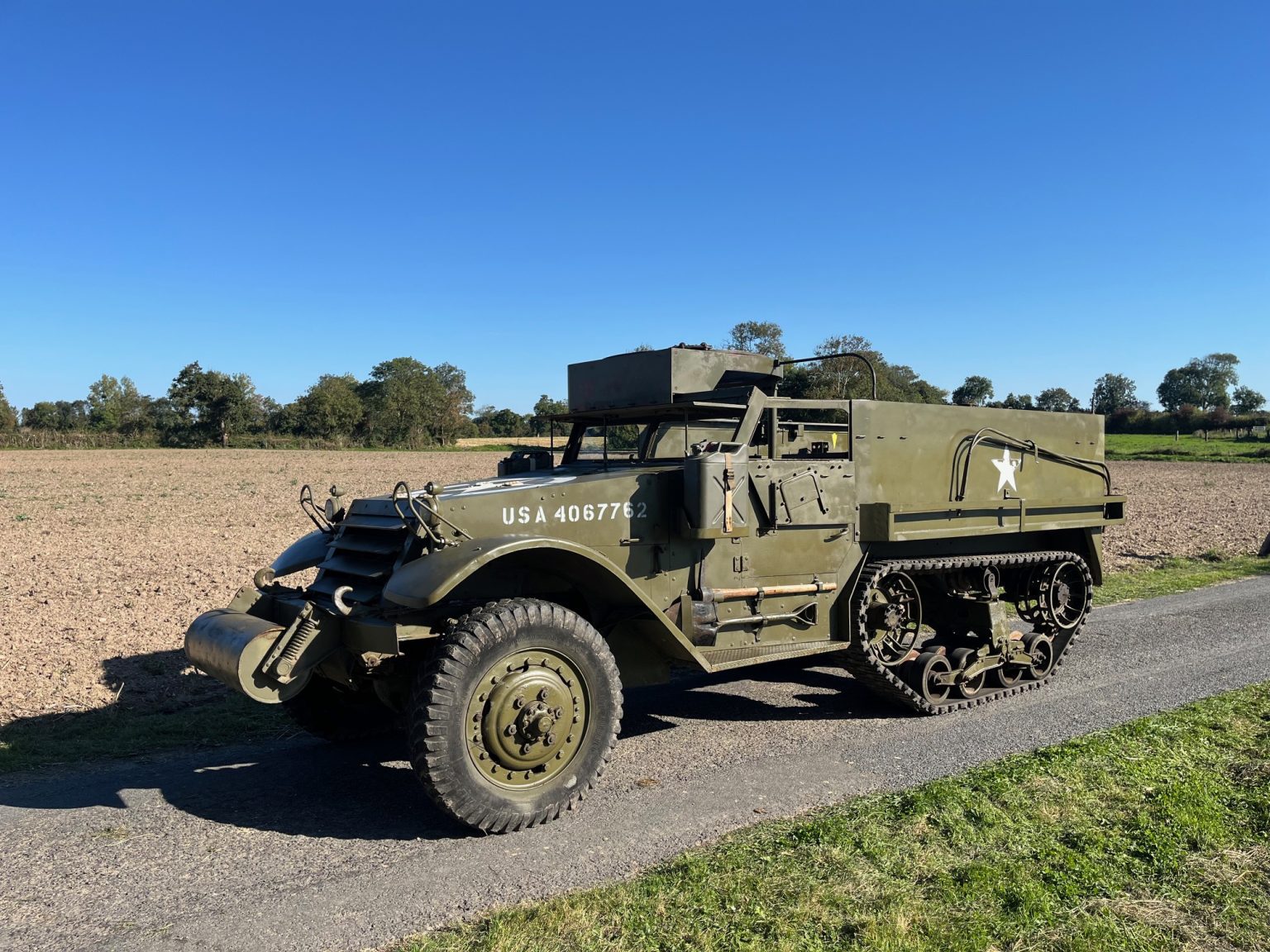 International M9 A1 Half-Track - Sold - Military classic vehicles
