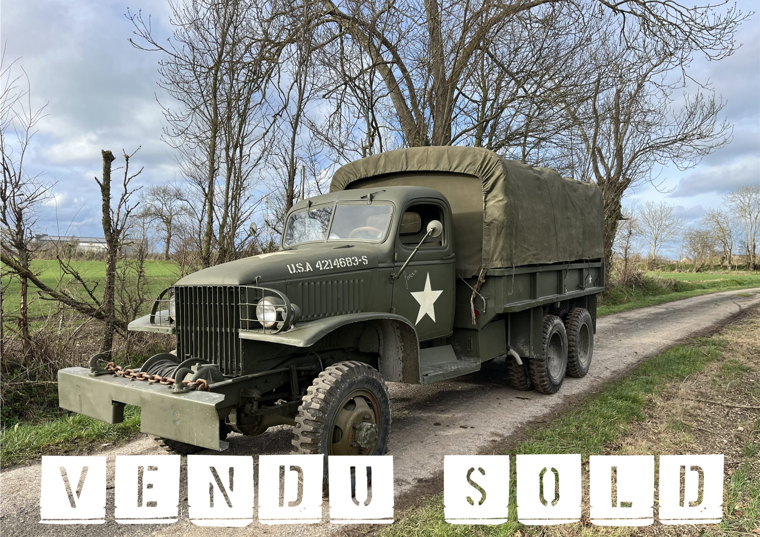 GMC CCKW 353 - Vendu - Military classic vehicles